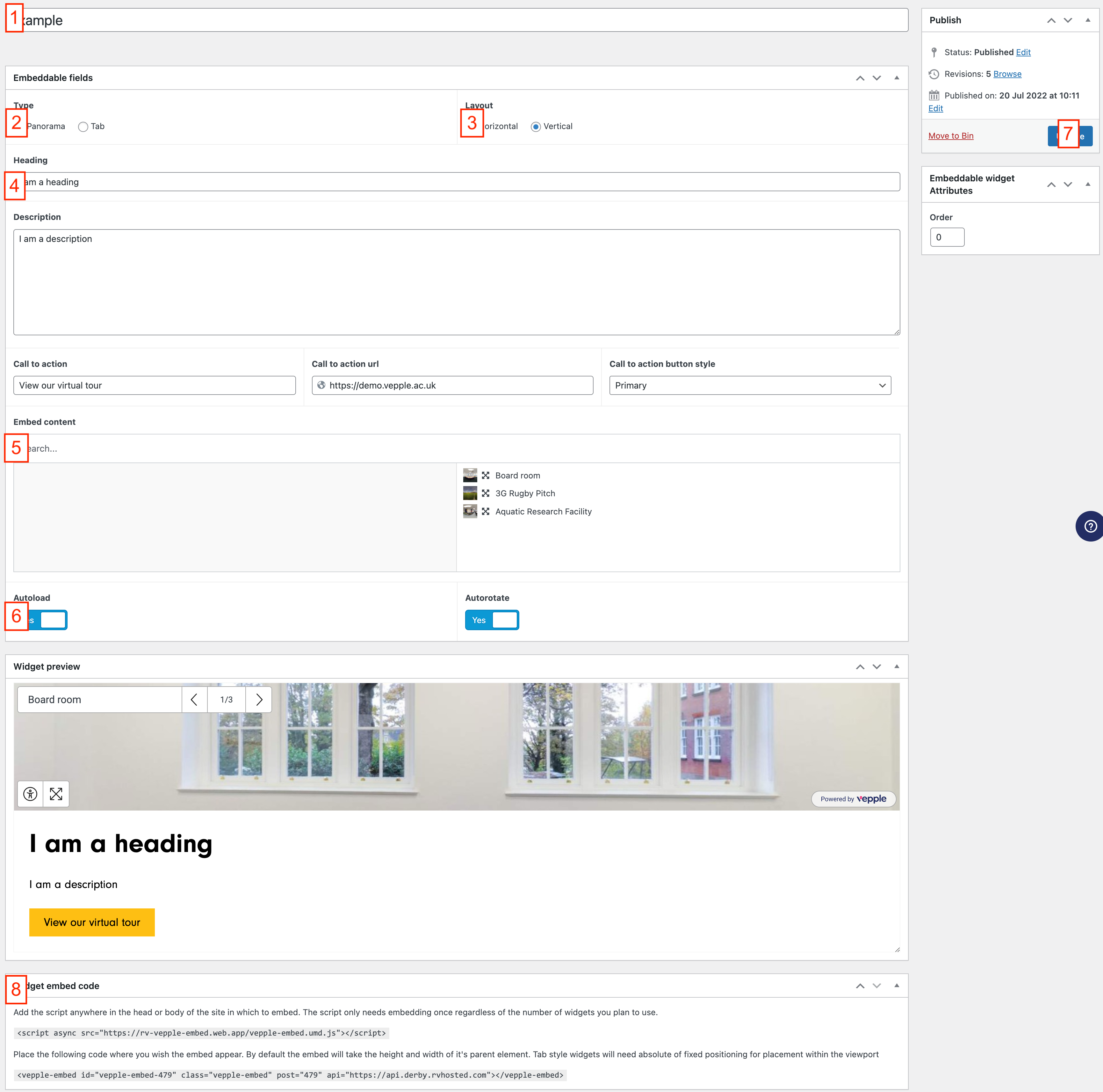 How to create an Embeddable Widget – Vepple